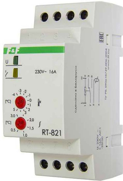 Регулятор температуры RT-821 - купить по выгодной цене в интернет-магазине OZON (169009113)