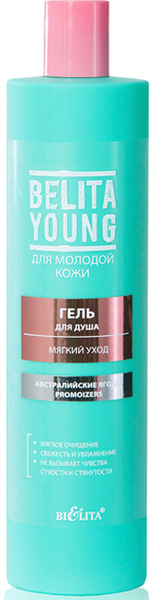 Белита Гель для душа "Belita Young. Мягкий уход", 400 мл - купить с ...