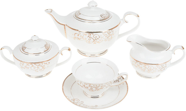 Сервиз чайный с чайником BHP / Best Home Porcelain, на 6 перс. - купить ...