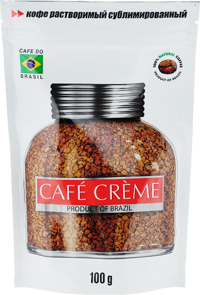 Характеристики Cafe Creme Original кофе растворимый, 100 г подробное ...