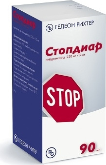 Лекарственное средство безрецептурное Стопдиар, бренд Gedeon Richter ...