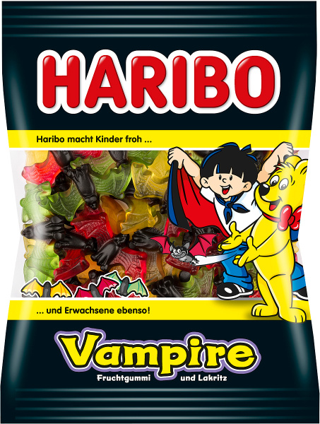 Haribo Vampire жевательный мармелад, 200 г - купить с доставкой по ...