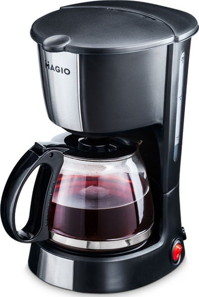 Magio Кофеварка капельная МG-349, черный купить на OZON по низкой цене (148381214)