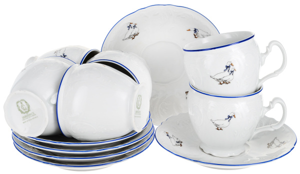 Чайная пара Thun, на 6 перс. - купить по выгодной цене в интернет-магазине OZON (177287908)