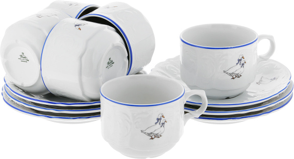 Набор чайный Thun, на 6 перс. - купить по выгодной цене в интернет-магазине OZON (176139458)