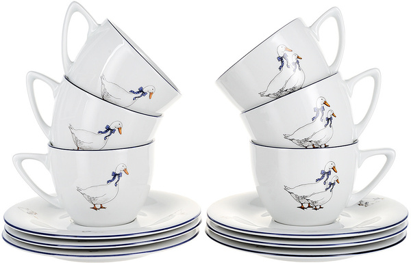 Набор чайный Thun, на 6 перс. - купить по выгодной цене в интернет-магазине OZON (177287910)