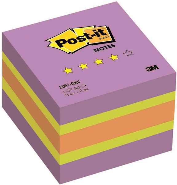 Стикеры Post-it 1 шт., листов: 400 - купить с доставкой по выгодным ...