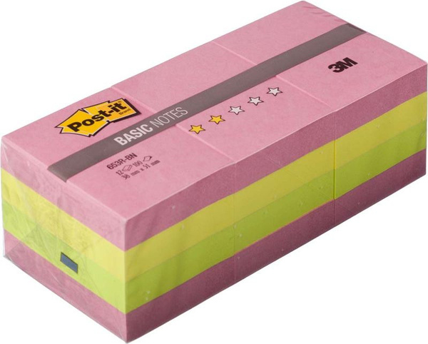 Post-it Стикеры 12 шт., листов: 100 - купить с доставкой по выгодным ...