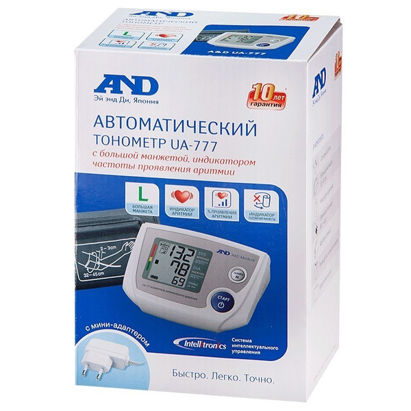 Тонометр UA-777 автомат с адаптером №1 - купить с доставкой по выгодным ...