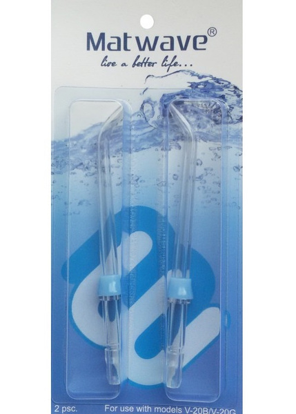 Matwave Комплект стандартных насадок для ирригатора Clean Pro V-20 ...