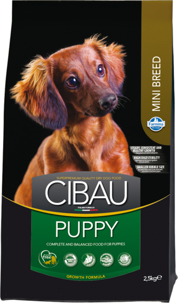 Сухой корм для щенков мелких пород Farmina Cibau Puppy Mini, курица ...