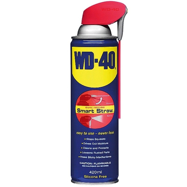 Смазка универсальная WD-40, аэрозоль, с распылителем, 420 мл - купить в интернет-магазине OZON ...