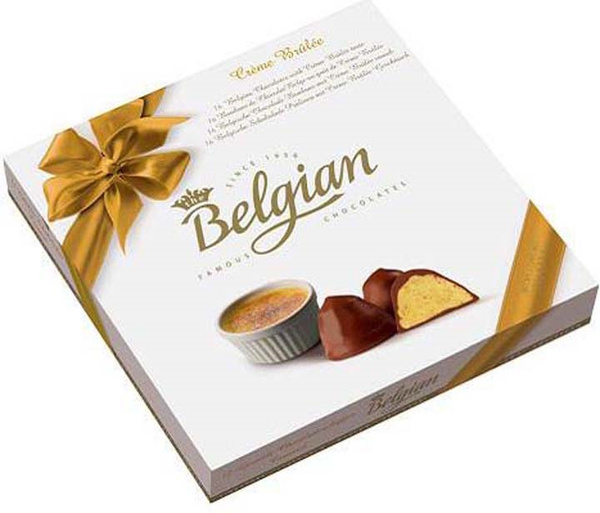 Конфеты шоколадные в коробке The Belgian, крем-брюле, 200 г - купить с ...