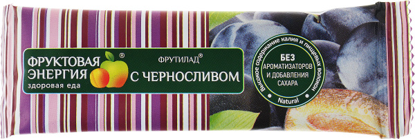 Фрутилад Батончик фруктовый Фрутилад чернослив, 30 г - купить с ...