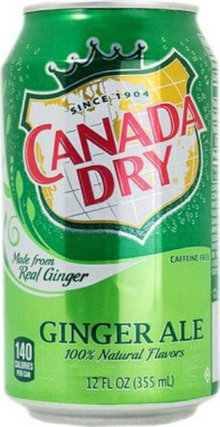 Напиток газированный Canada Dry Ginger Ale, 24 шт х 330 мл - купить с доставкой по выгодным ...