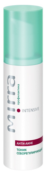 Mirra Intensive ТОНИК СЕБОРЕГУЛИРУЮЩИЙ против угревых высыпаний, 100 мл ...