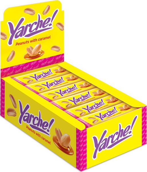 Шоколадный батончик Яшкино "Yarche!", с арахисом, 18шт по 50г - купить ...