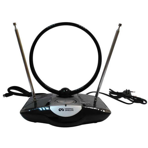 Антенна для цифрового ТВ General Satellite AV-958, черный, серый - купить с доставкой по ...