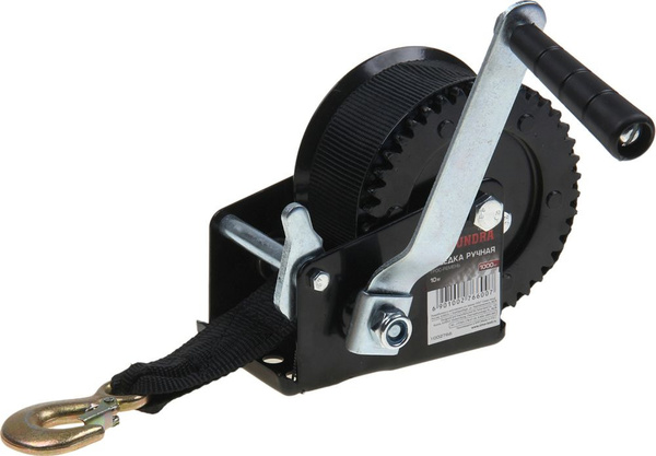 Лебедка автомобильная TUNDRA Лебедка ручная Tundra Basic, барабанная ...