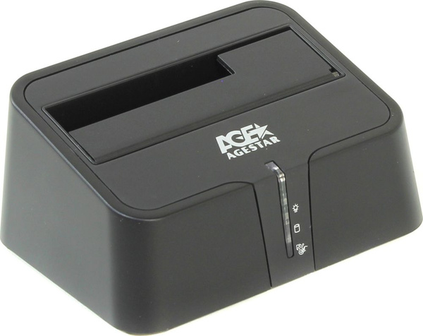 Док-станция для HDD AgeStar 3UBT2, серебристый - купить с доставкой по ...