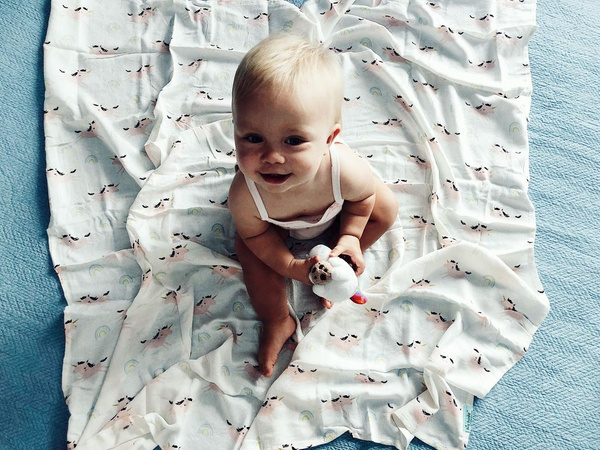 Пеленка текстильная Tiny Twinkle 120 х 120 см, 1 шт - купить с доставкой по выгодным ценам в ...