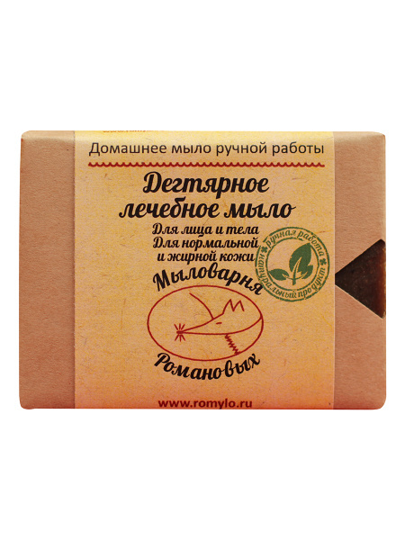 "Мыловарня Романовых". Мыло "Дегтярное" - купить с доставкой по ...