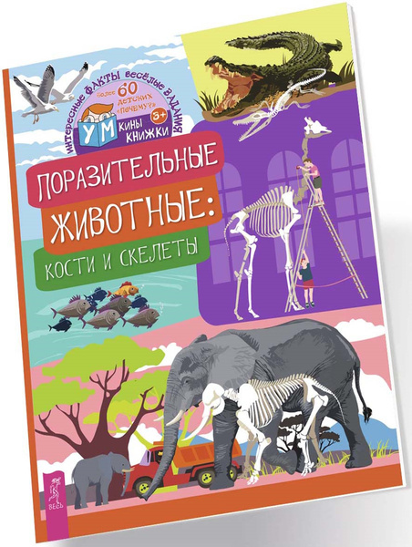 Поразительные животные. Кости и скелеты | Лапис Г. - купить с доставкой ...