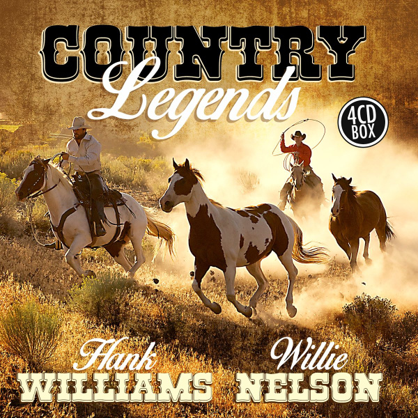 Audio CD Hank Williams & Willie Nelson. Country Legends (4 CD) - купить ...