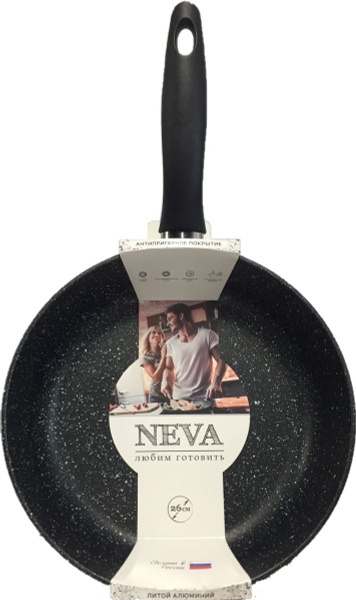Сковорода NEVA Neva Granite, 26 см - купить по выгодным ценам в интернет-магазине OZON (153595786)