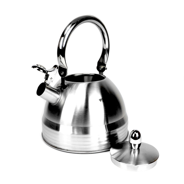 Чайник 3 л KL-4324 Kelli, индукционное дно, нержавеющая сталь, со свистком - купить с доставкой ...