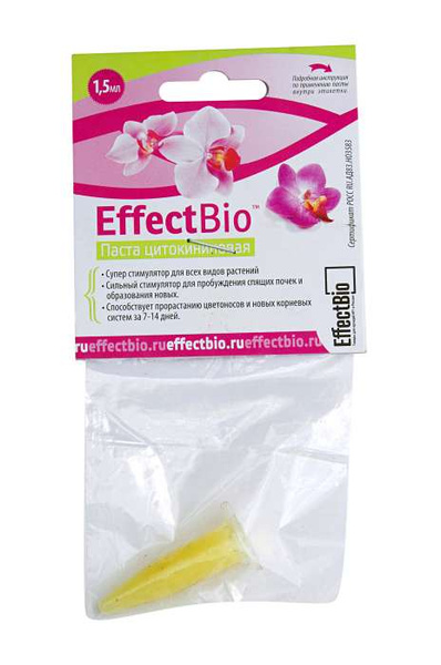 Цитокининовая паста для орхидей EffectBio 1.5 мл (Original) Эффективный ...