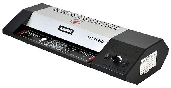 Ламинатор пакетный LM-260iD, формат А4, офисный, толщина пленки 60-250 ...