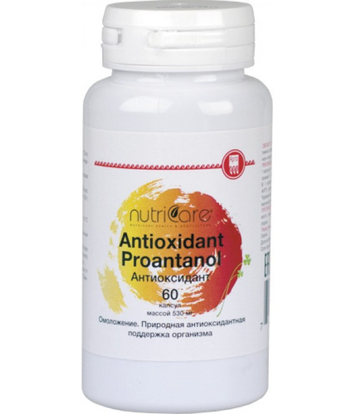 Антиоксидант 60 капсул Nutricare International Inc США купить с
