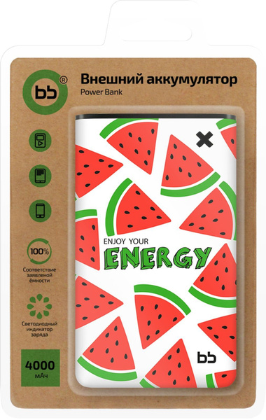 Повербанк (powerbank) (Power Bank) Nobby Внешний аккумулятор Nobby BB ...
