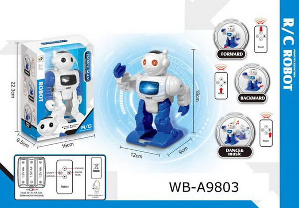 Робот радиоуправляемый Junfa Toys, 6019A, 16 х 10 х 22 см - купить с ...