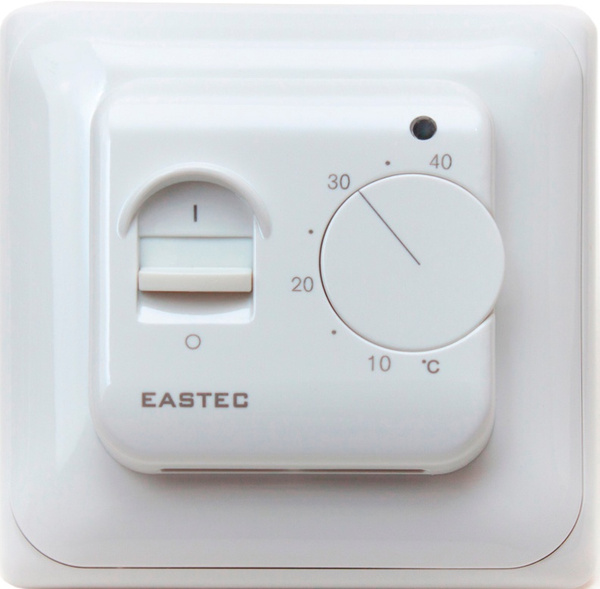 Терморегулятор EASTEC RTC 70.26/ 3.5 кВт/ белый/ механическое управление/ IP 20/ 3,5кВт купить ...