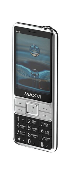 Мобильный телефон Maxvi P110, темно-серый - купить по выгодной цене в интернет-магазине OZON ...
