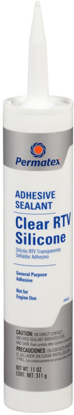 Клей-герметик Permatex, прозрачный, силиконовый, 311 г 80855 - купить ...