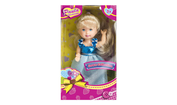 Кукла Paula Выход в свет, в голубом платье купить на OZON по низкой ...