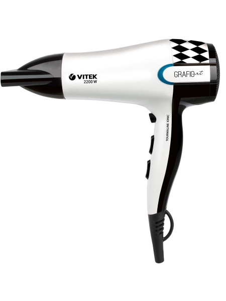 Фен для волос VITEK VT-2299(W), белый - купить по выгодным ценам в ...