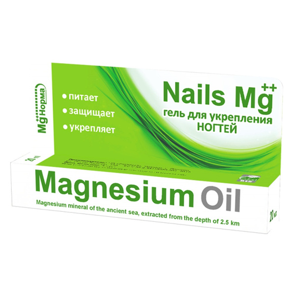Ekobiz магниевый гель для укрепления ногтей Nails MG ++ норма Roll-On ...