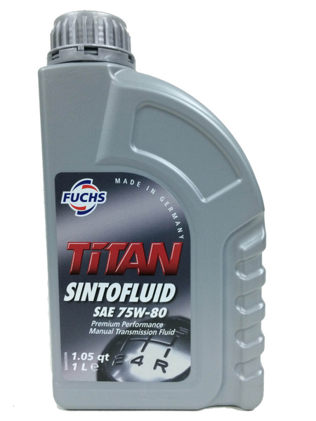 Fuchs 600631697;Масло Fuchs Titan SINTOFLUID 75W-80 1л - купить по ...