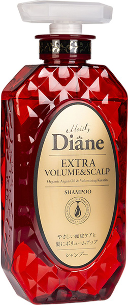 Кератиновый бессиликоновый шампунь Moist Diane с аргановым маслом для ...