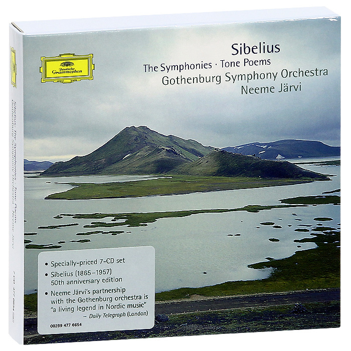 Характеристики Neeme Jarvi. Sibelius. The Symphonies / Tone Poems (7 CD), подробное описание ...