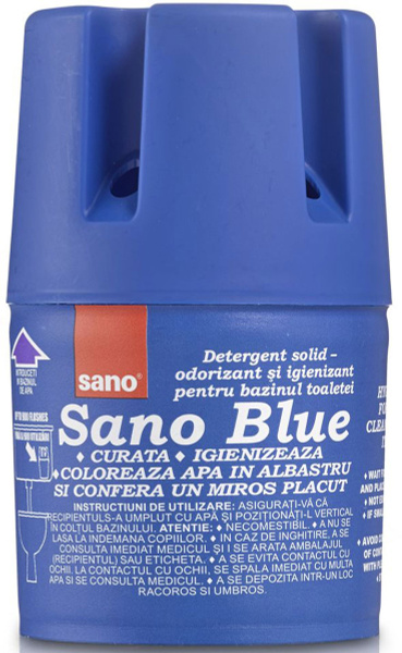 Sano Средство чистящее для туалета Blue, 150 г / купить на OZON по ...