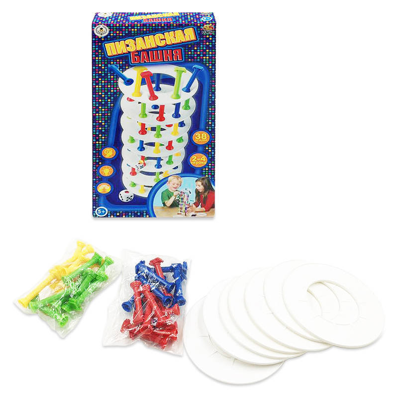 Настольная игра: Пизанская башня, ABtoys — купить в интернет-магазине ...