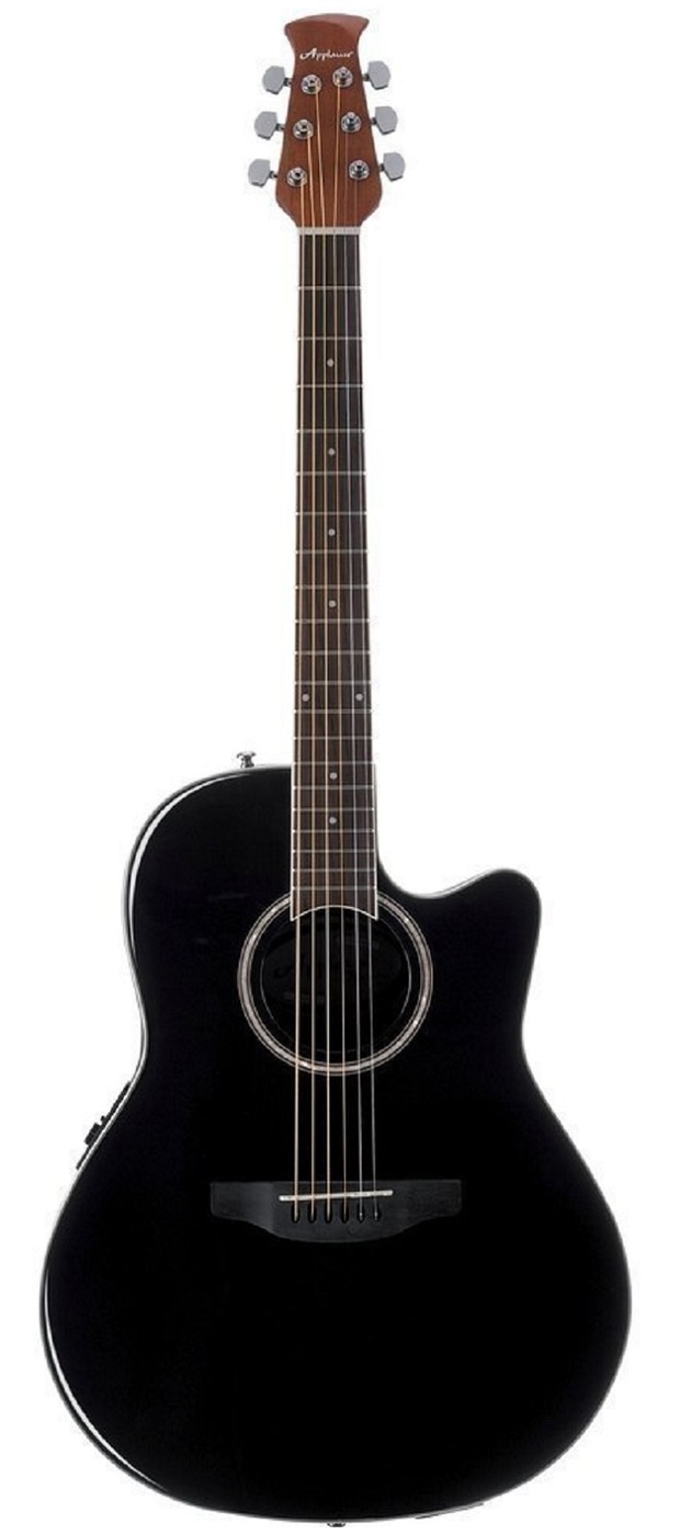 Applause AB24II-5 Balladeer Mid Cutaway Black Электроакустическая ...