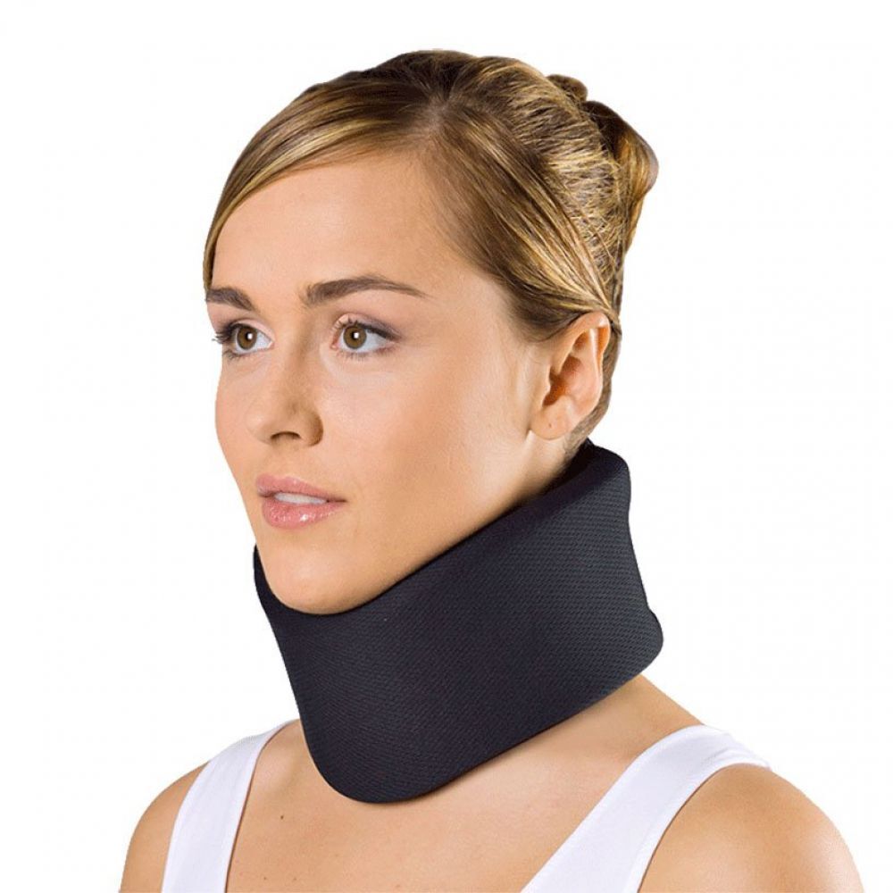 Бандаж шейный ORTO ШВВ, размер 53х10 см, черный - купить с доставкой по ...