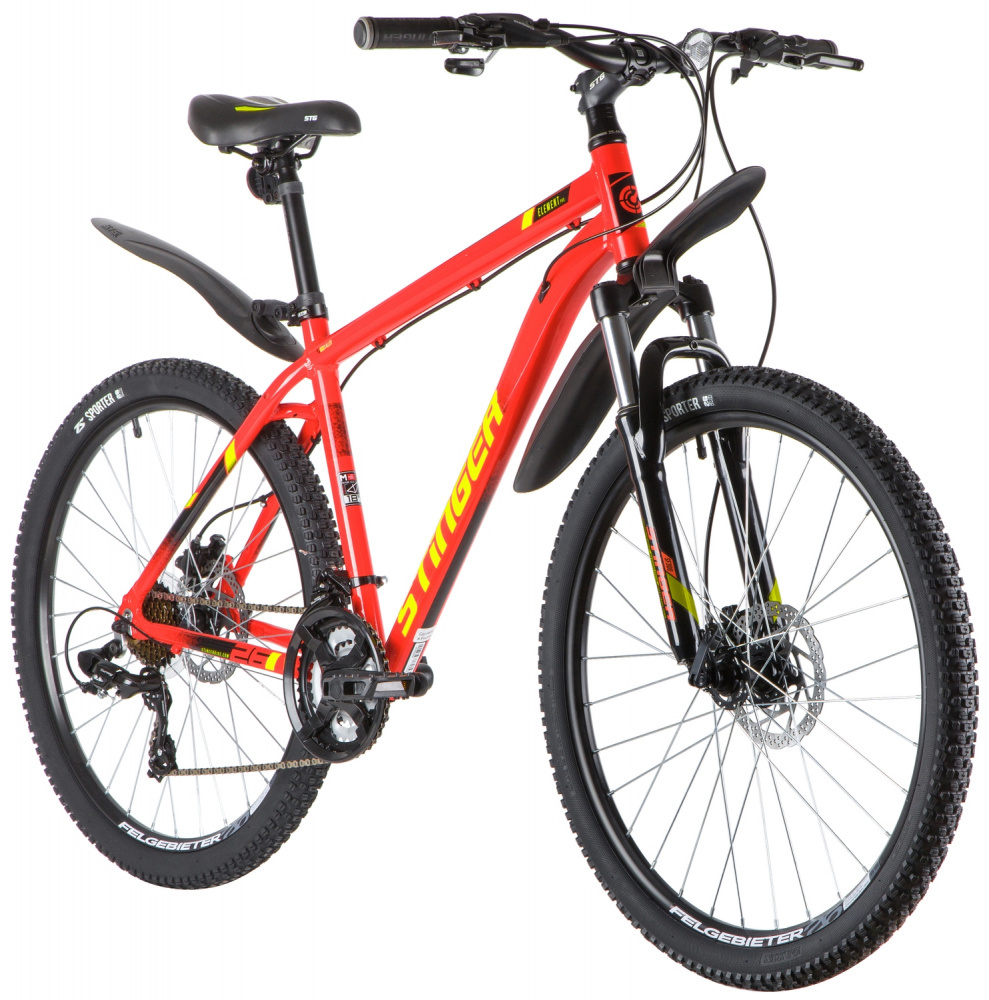 #Велосипед Stinger 27,5 ELEMENT PRO 18 красный - купить по выгодной ...