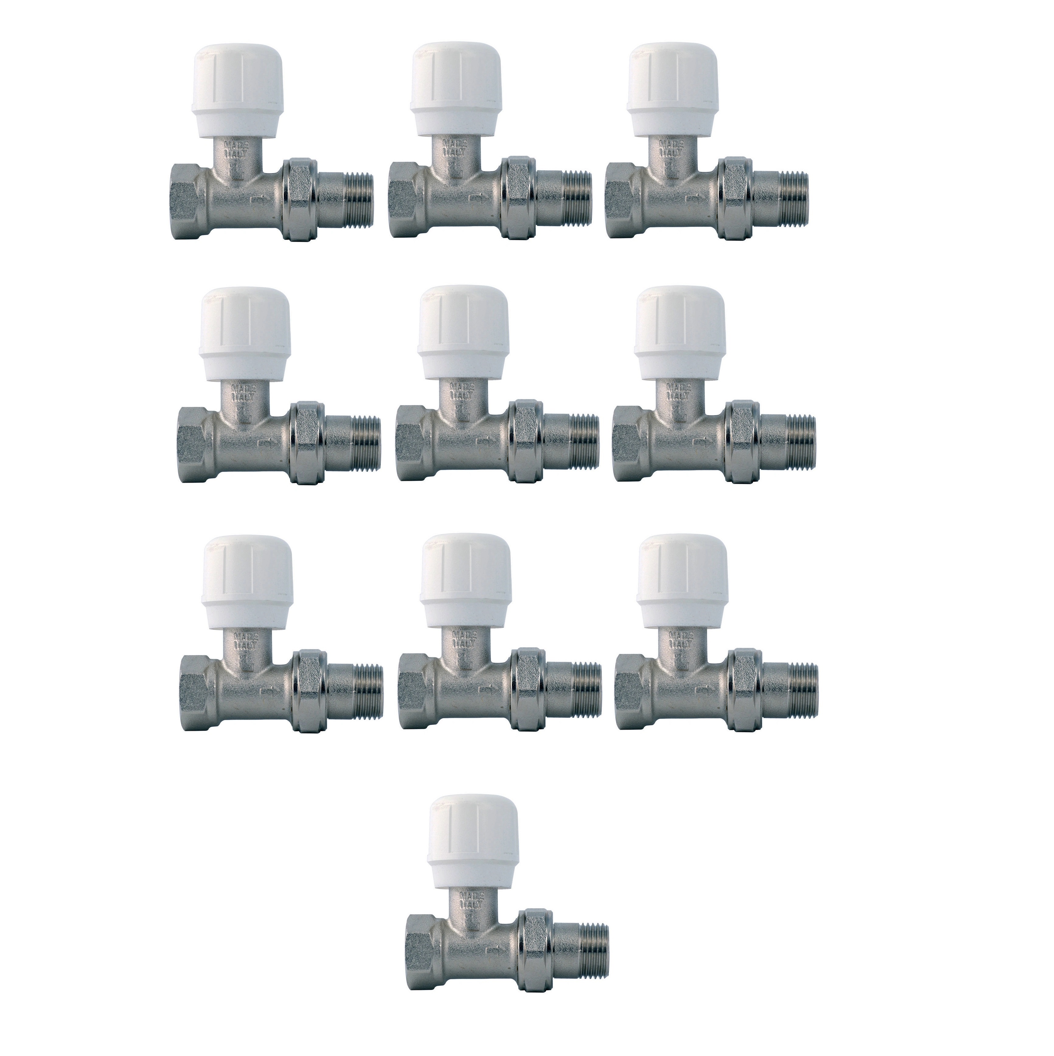 Вентиль угловой ручной регулировки ITAP 394 1/2 HB для радиаторов с боковым подключением ...